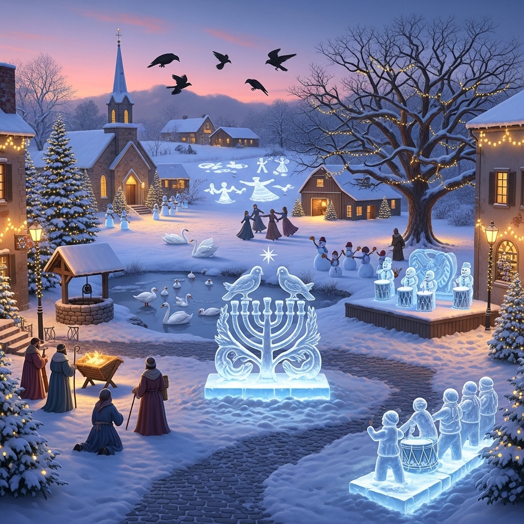 12 Days of Christmas Spiritual Meaning - Bible Verses, Lyrics, Order ...